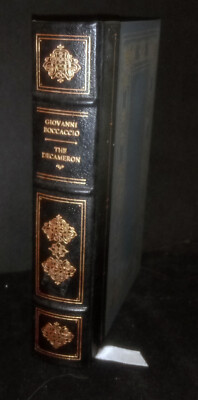 Giovanni Boccaccio The Decameron 1/4 Leather Gilt Edges HC Franklin ...