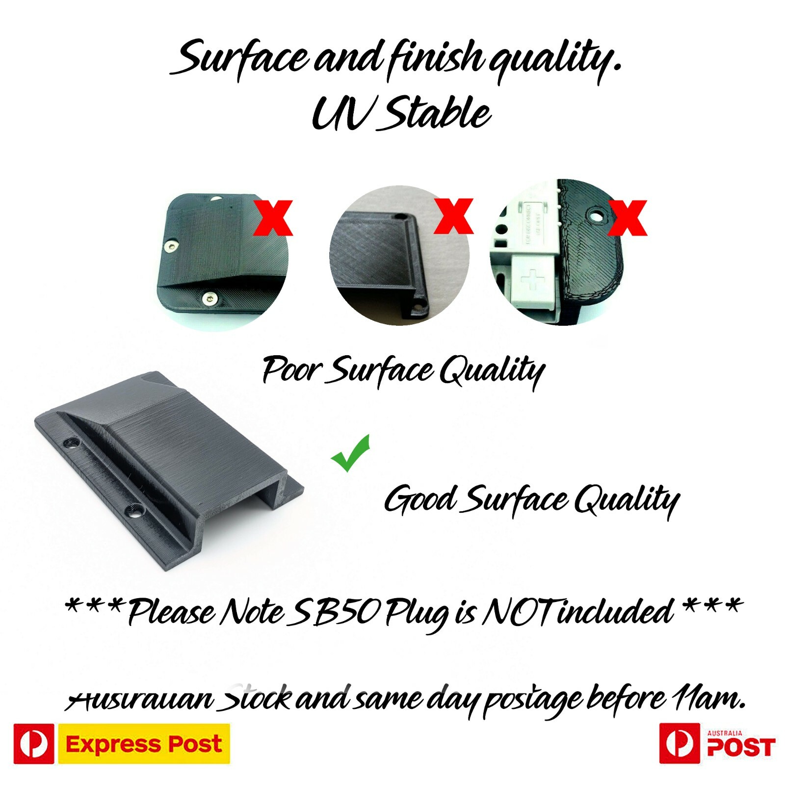 50A RED Anderson Plug External Flush Mount cover suits Solar input inc ...