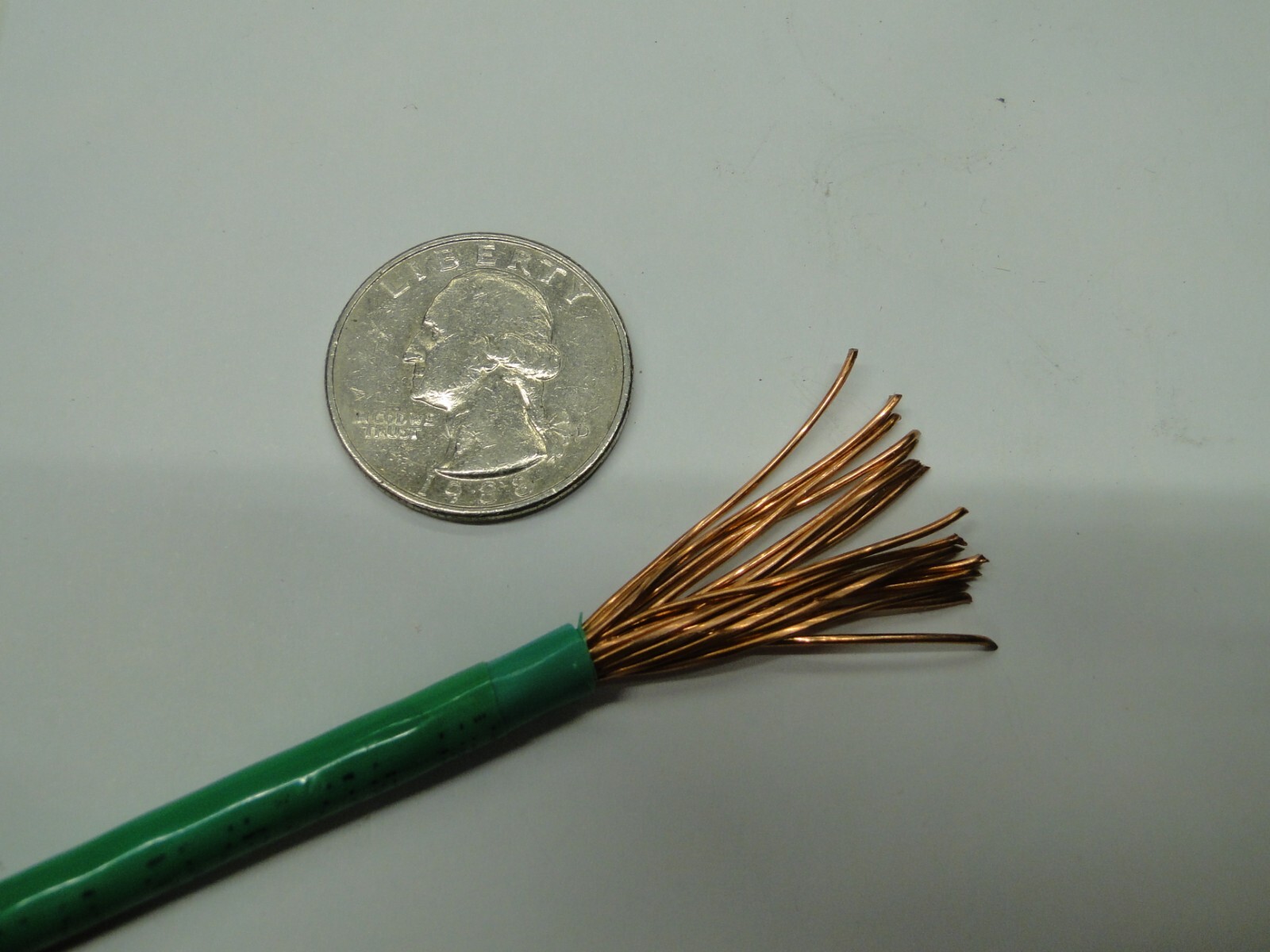 CERRO - 8 AWG Copper THHN THWN-2 Building / Grounding Wire Green / Per ...