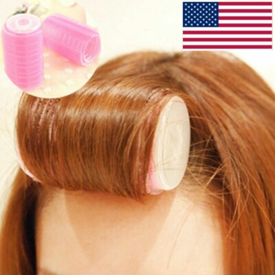 Hair Rollers Self Grip Cling Styling Curlers Tool Volume Salon Wave ...