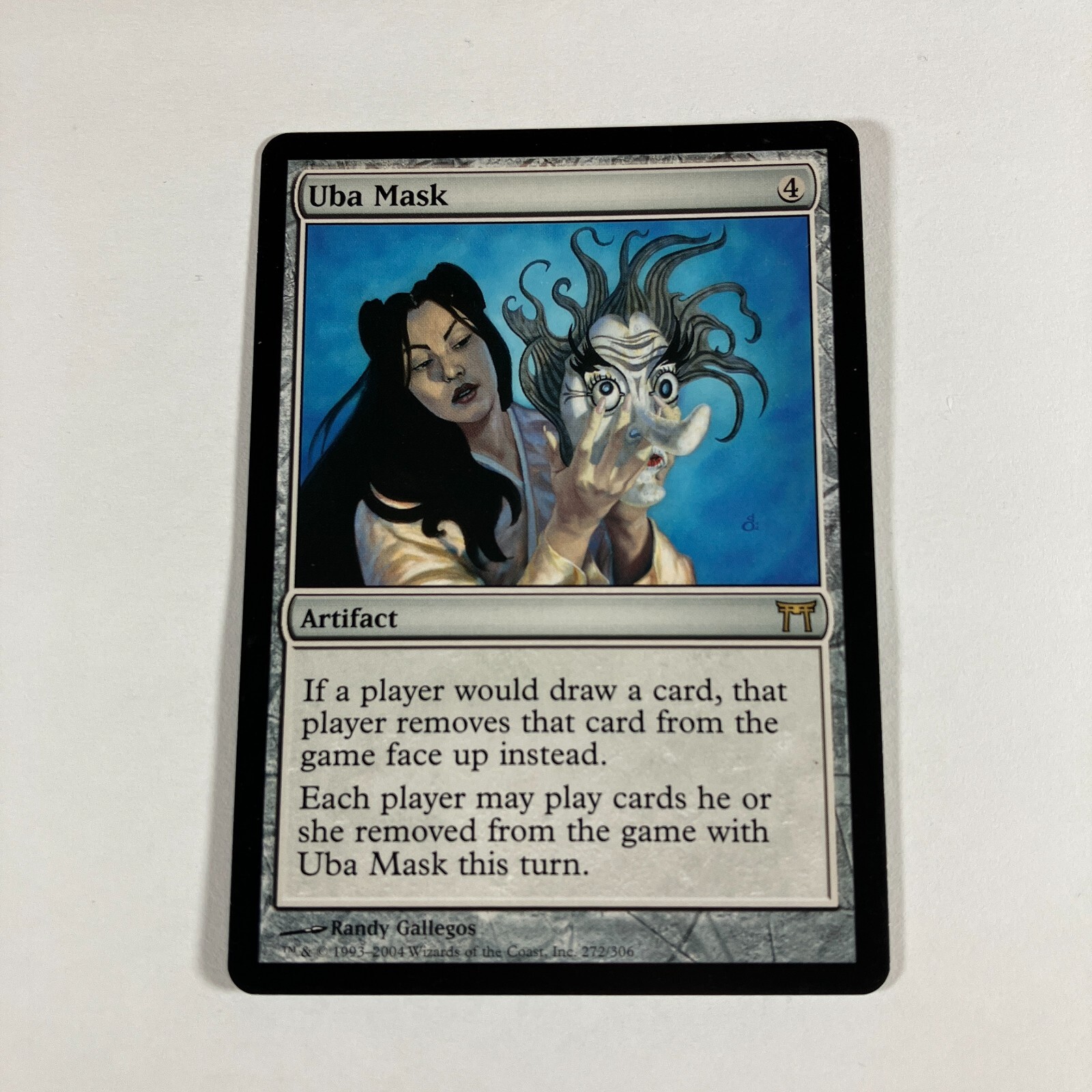MTG Uba Mask Champions of Kamigawa 272/306 Regular Rare for sale online ...
