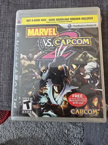 Marvel vs Capcom 2 PS3 - Rare! CIB Complete [Please Read Description ...