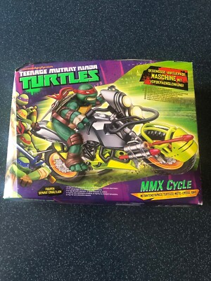 TURTLES TMNT TEENAGE MUTANT NINJA MMX CYCLE/BIKE nickelodeon OVP neu ...