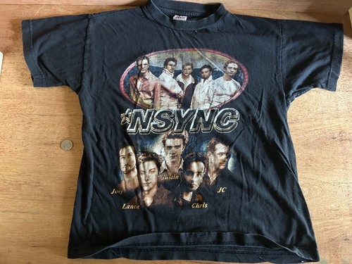 NSYNC No Strings Attached T-Shirt Size Small Concert Tee ByeByeBye ...