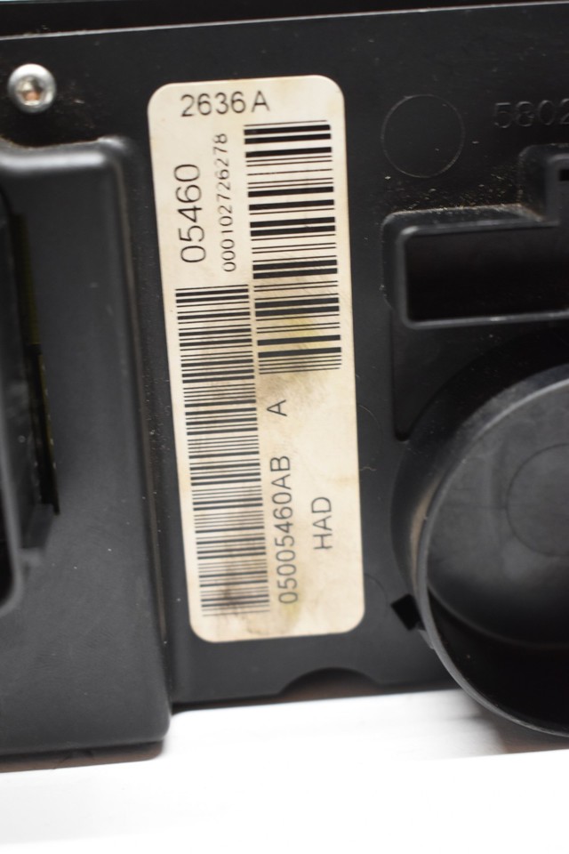 2005-2008 CHRYSLER PACIFICA TEMPERATURE HEATER A/C Control 5005460AB ...