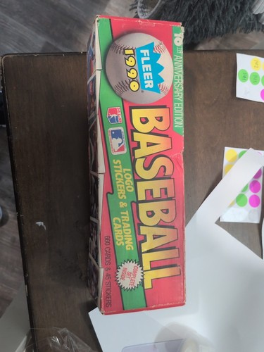 Fleer 10th Anniversary Edition Official 1990 Baseball Complete Set 660 ...