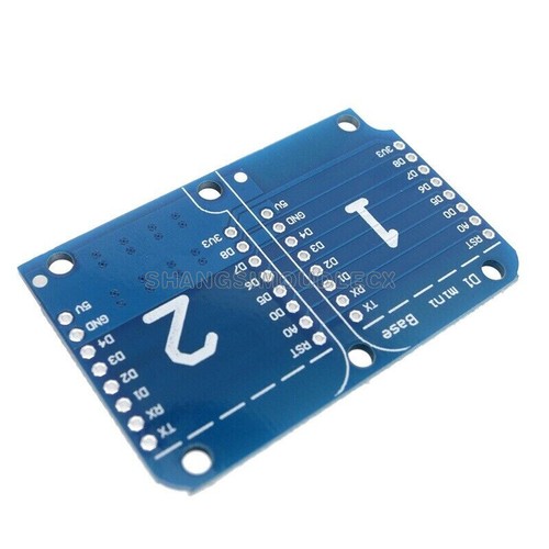 Dual Base Shield For Wemos D1 Mini IOT Blynk ESP8266 Arduino Node Mcu ...