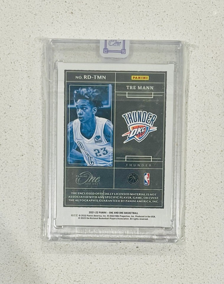 🔥2021 Panini One Tre Mann RPA #62/99, Dual Patch RC Auto, Hornets🔥 | eBay