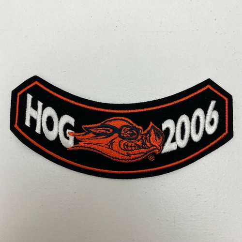 Harley Owners Group HOG Harley Davidson Year Rocker Patch HD H.O.G. | eBay