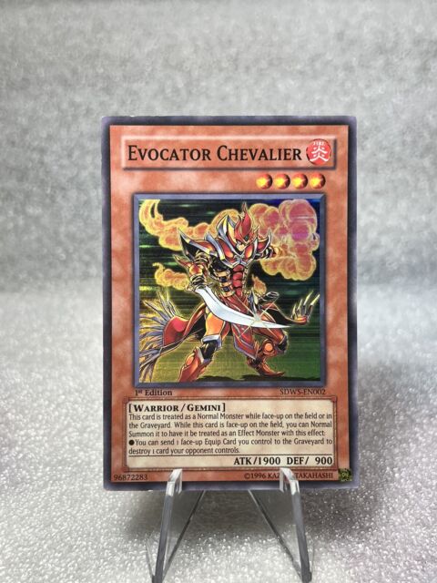 Yu-Gi-Oh! TCG Evocator Chevalier Structure Deck: Warrior's Strike SDWS ...
