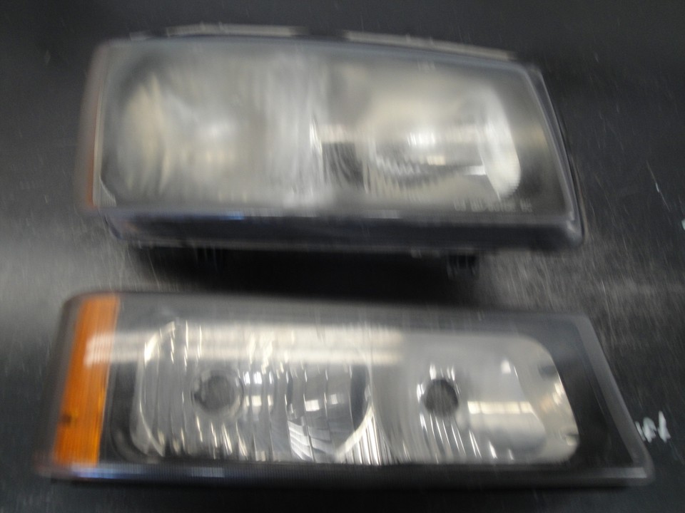 06 2006 CHEVY SILVERADO 3500 DURAMAX TRUCK STOCK HEADLIGHT LEFT SIDE ...