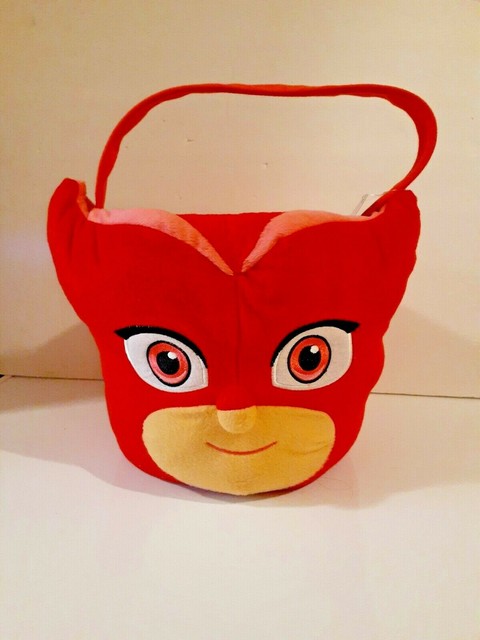 PJ Masks Red Amaya Owlette Jumbo Plush Halloween Easter Basket Bucket ...