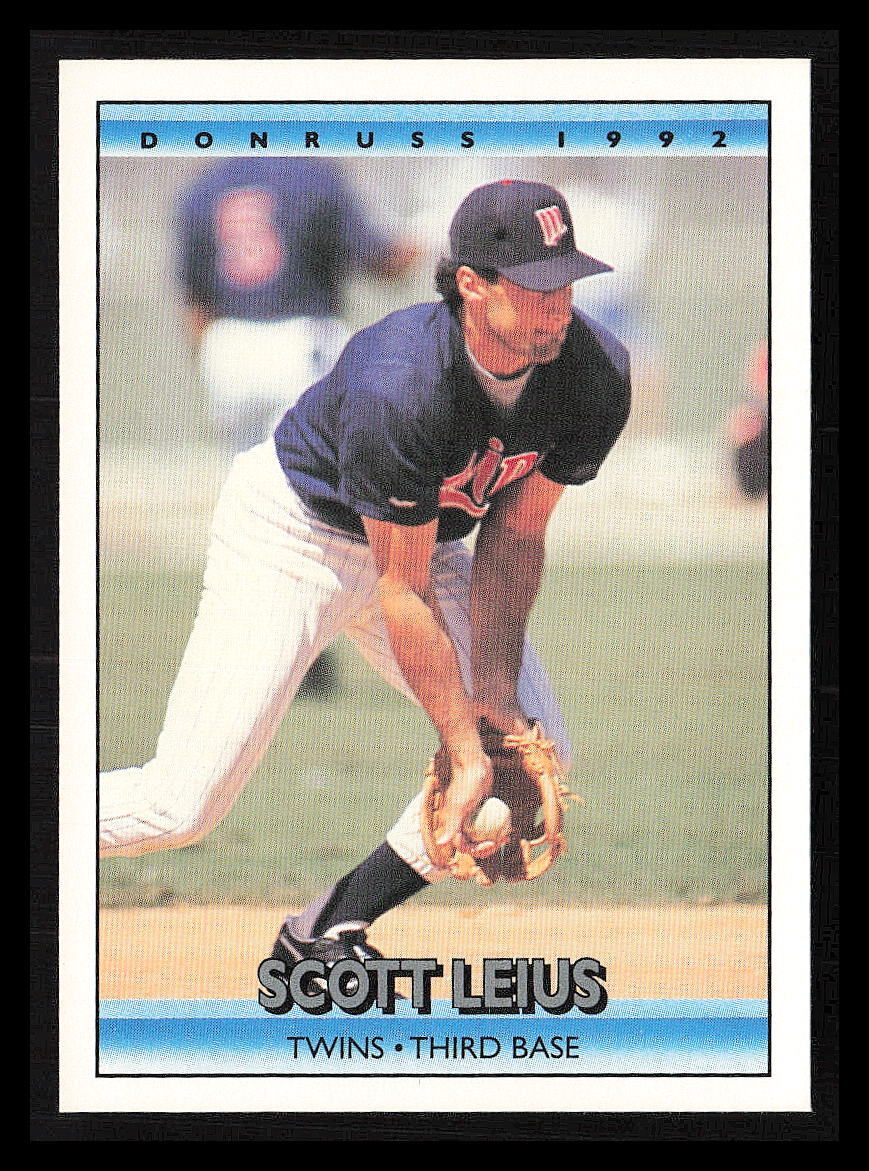 Scott Leius 1992 Donruss #359 Minnesota Twins | eBay