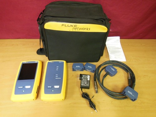 Fluke Networks DSX-5000 Versiv Cat6 LAN Cable Certifier Tester DSX 5000 ...
