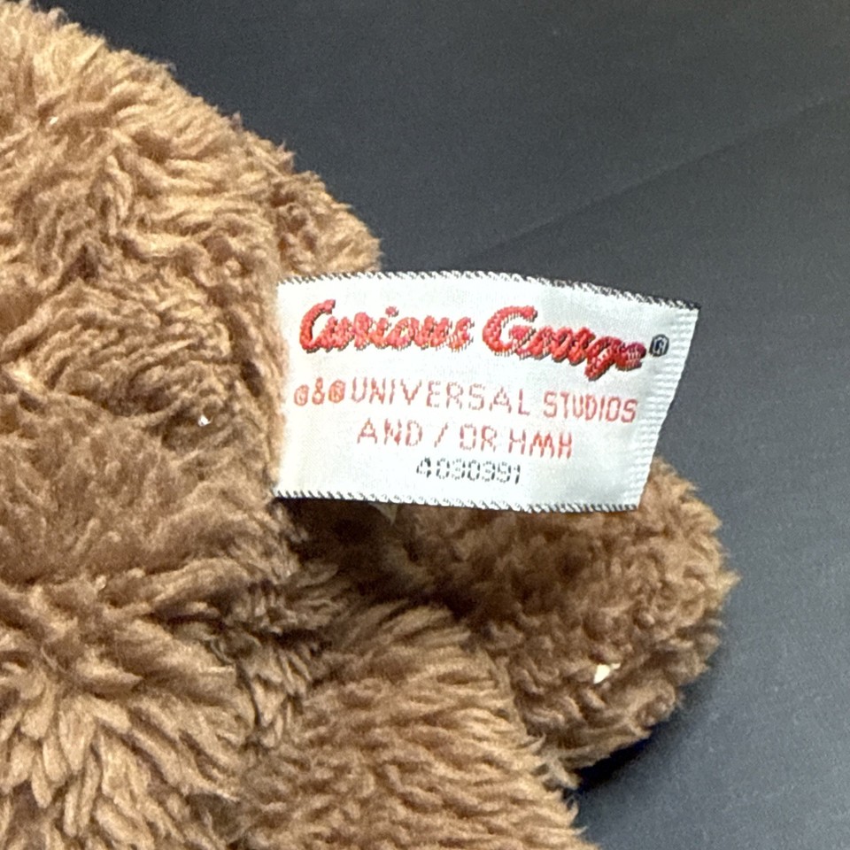 Rare Curious George Gund Plush Monkey Fluffy Fuzzy Floppy 14" 4030391 ...