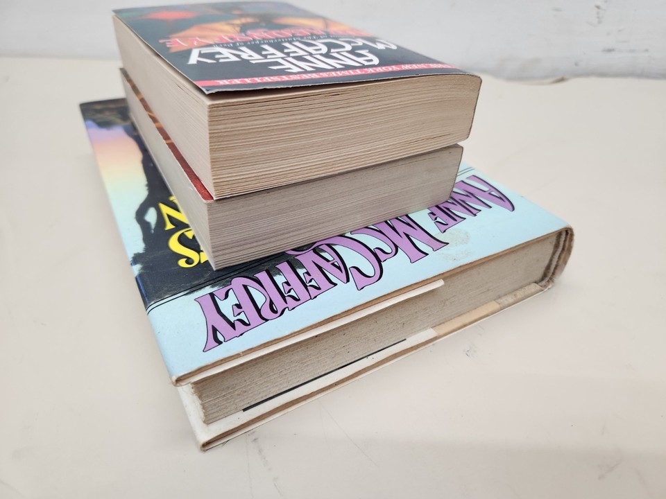 Lot of 3 Anne McCaffrey Dragon Riders of Pern Books: Renegades of Pern HC 1st Ed | eBay