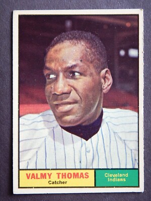 Valmy Thomas #319 Topps 1961 Baseball Card (Cleveland Indians) *E | eBay