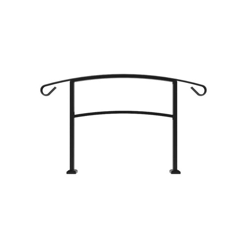 Barrette Outdoor Living 4-Step Railing Kit 37.2" x 63.25" Aluminum ...