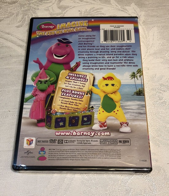Barney: Imagine with Barney (DVD, 2013) for sale online | eBay