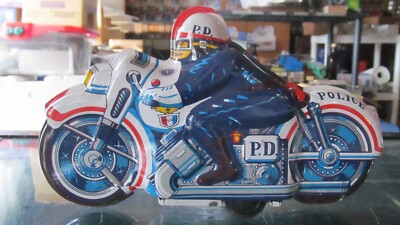Vintage friction powered motorcycle | eBay