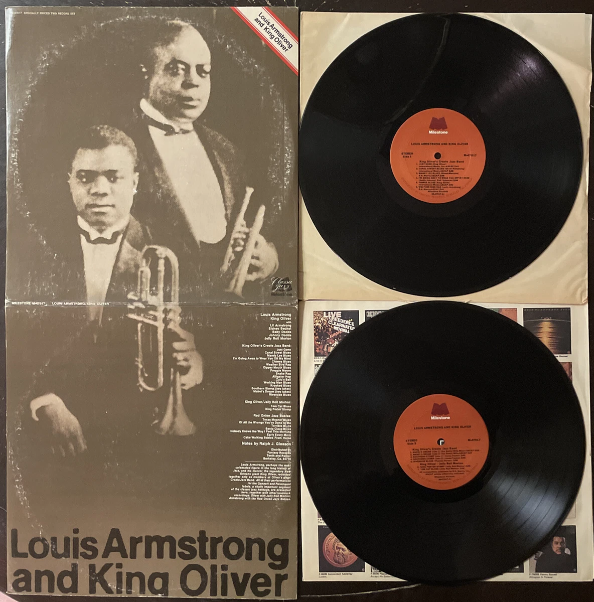 King Oliver And Louis Armstrong