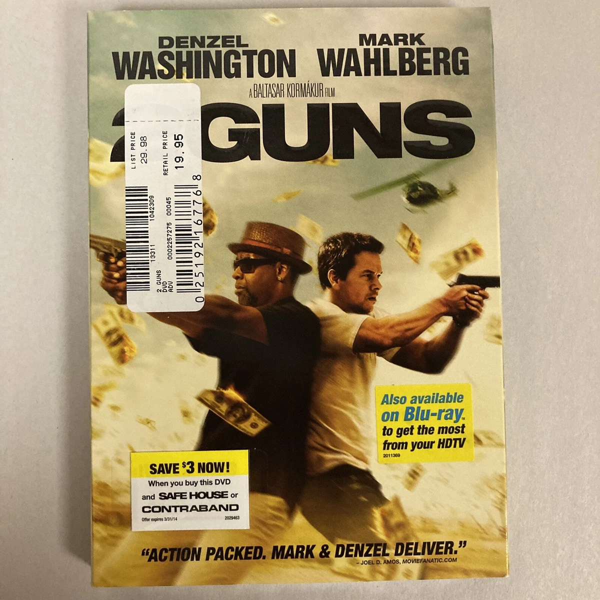 2 Guns Dvd Poster