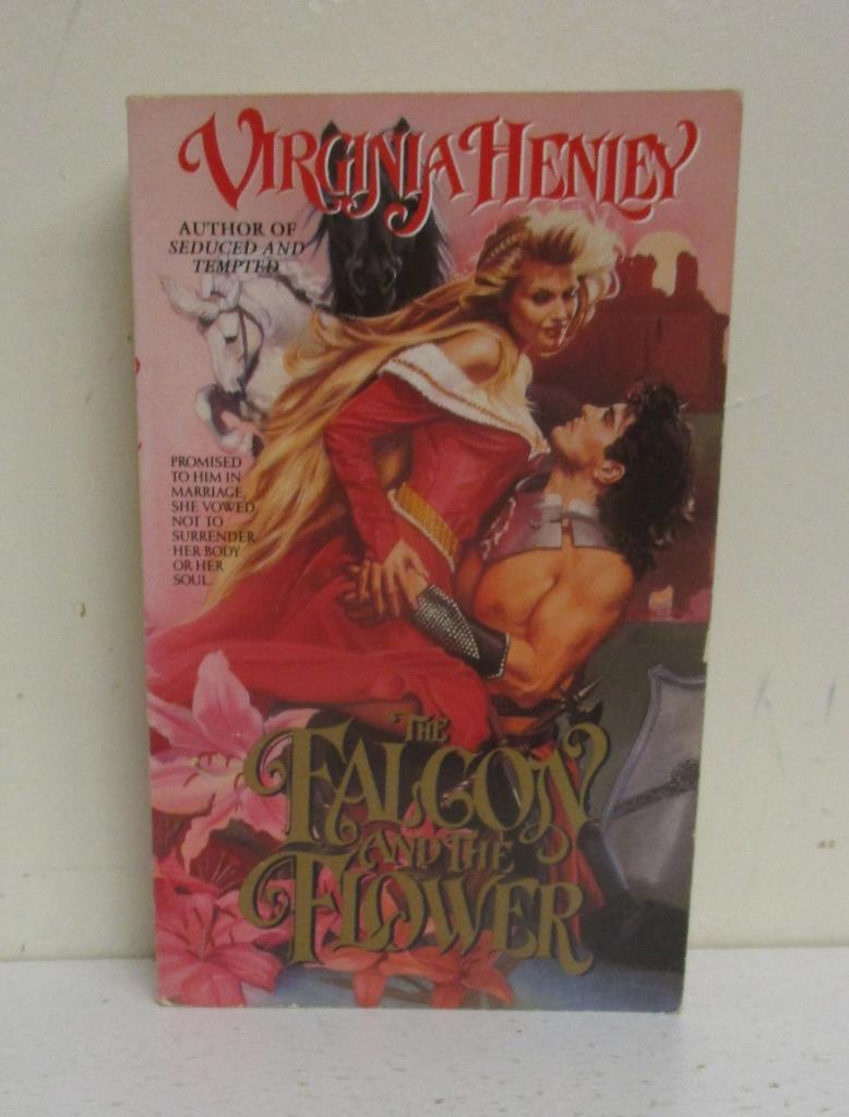 Vintage Paperback Book: The Falcon & the Flower by Virginia Henley ...