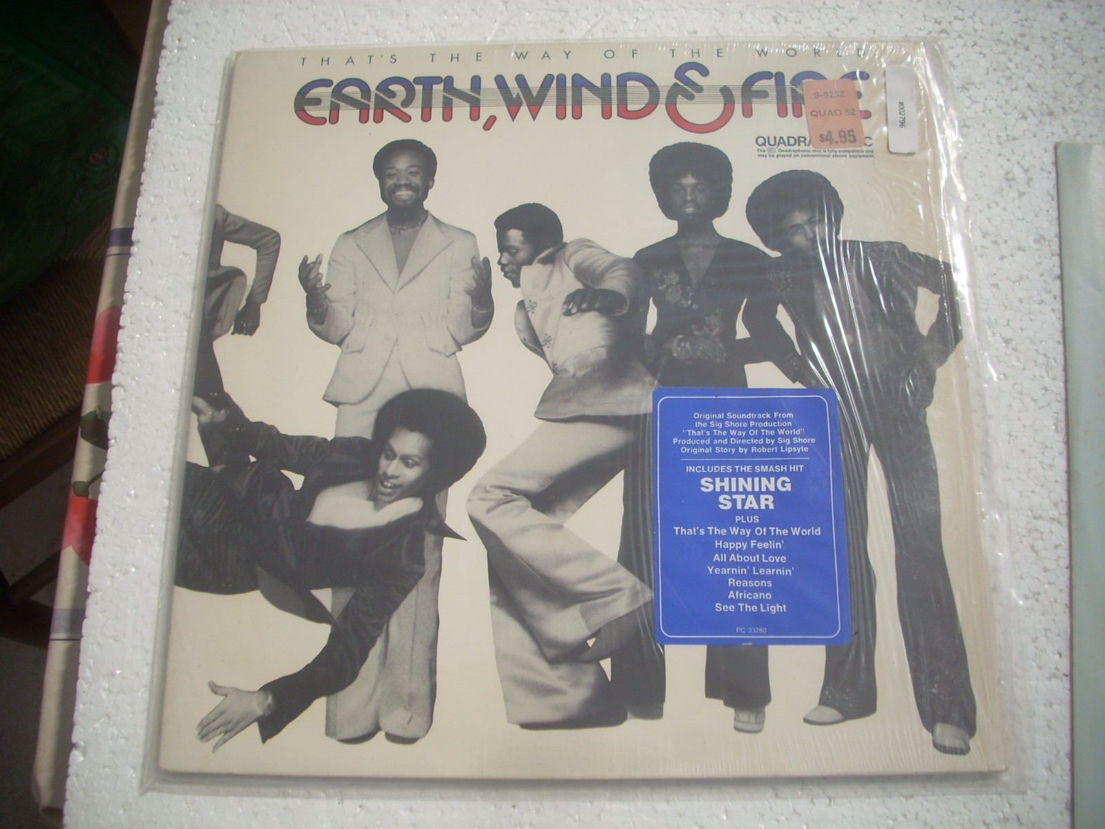 EARTH, WIND & FIRE / THATS THE WAY OF THE WORLD -- Quadraphonic | eBay