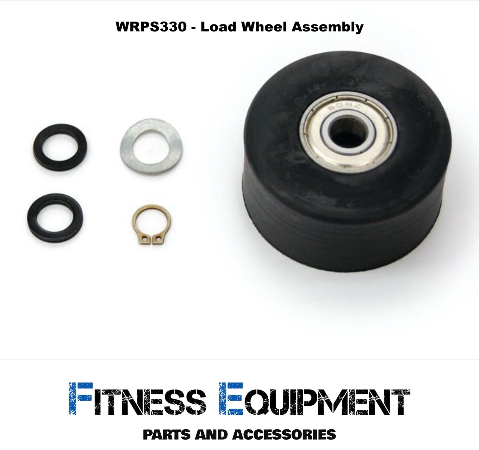 FITNESS REPAIR SPARE PARTS WaterRower Seat Load Wheel Assembly Set-of-4 ...