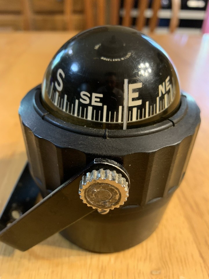 Vintage Aqua Meter Boat Marine Compass Aqua Products Roseland NJ ...
