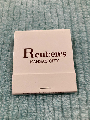 Matchbook: Reuben's Restaurant Kansas City, MO - 24 Strike Full ...