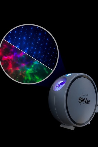 BlissLights Sky Lite Star Projector–Blue Star/RGB Multicolour Classic ...