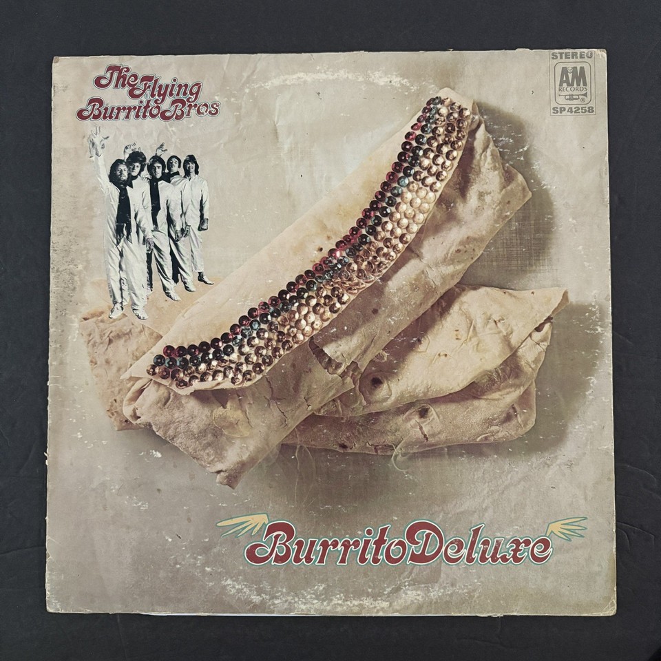 Flying Burrito Brothers Burrito Deluxe A&M OG First WLP WHITE LABEL ...