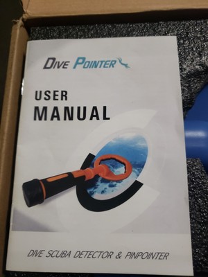 DIVE POINTER SCUBA DETECTOR & POINTER 2-IN-1 SET Metal Detector ...