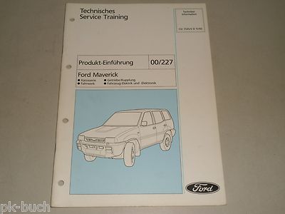 Service Training Techniker Information Produkt Einführung Ford Maverick ...