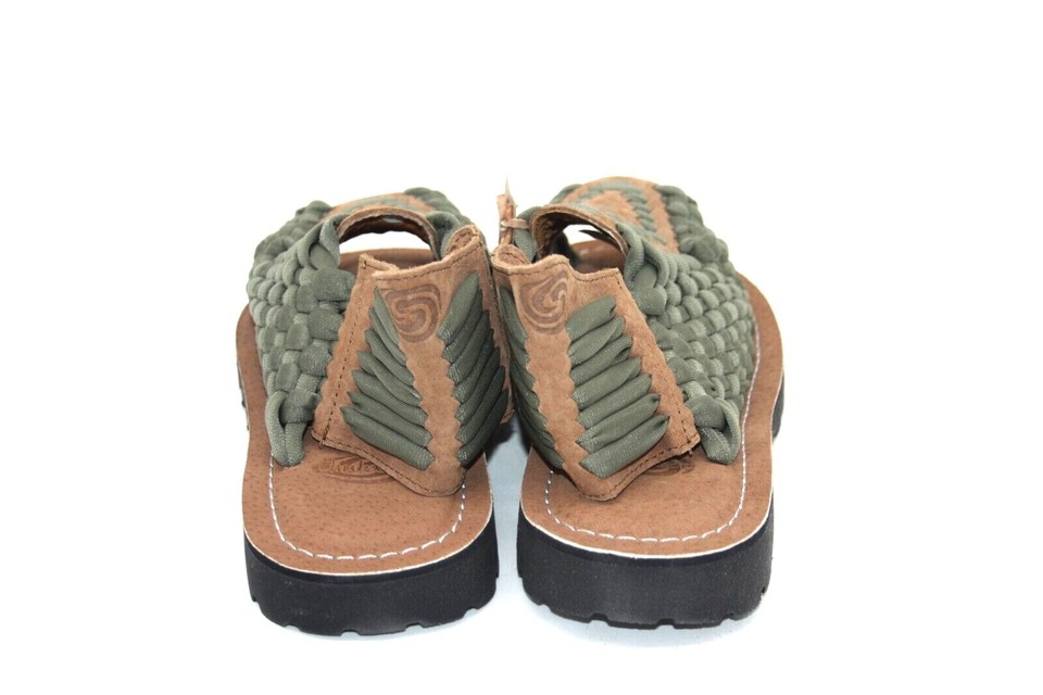 MENS SANDAL CHUBASCO AZTEC NYLON OLIVE PORK COFFEE S80411 SIZE 8 ...