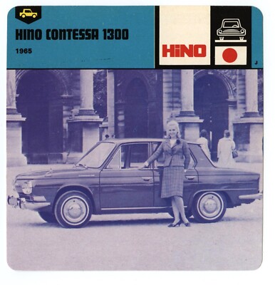 Hino Contessa 1300 - GT / Production Car Edito Service SA Auto Rally ...