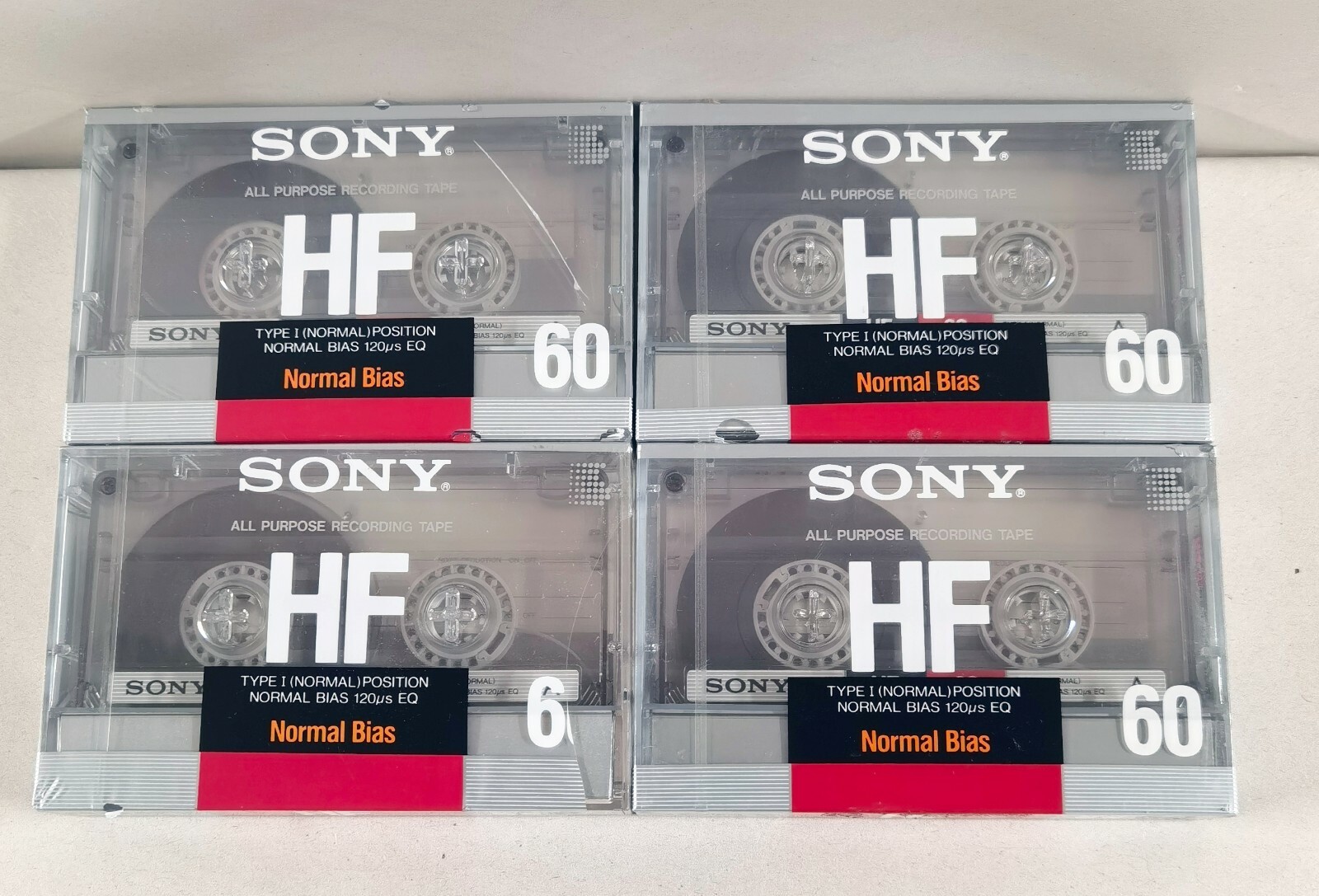 4 SONY HF 60 Minutes CASSETTE TAPES | eBay