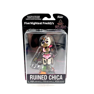 Five Nights at Freddys Security Breach Ruin Ruined Chica Action Figure ...