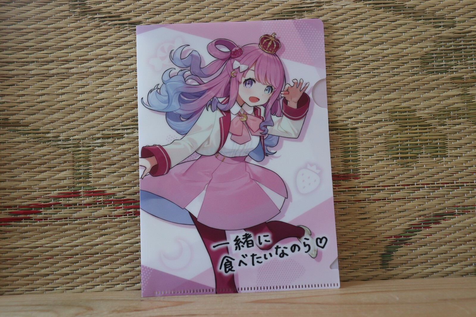 Hololive Limited Original Clear File Folder Himemori Luna Japan Mint ...