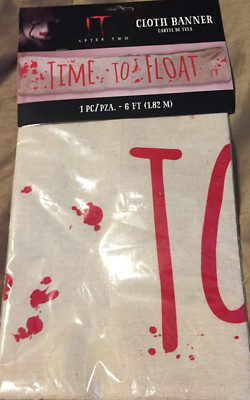 TIME TO FLOAT "IT" CHAPTER TWO CLOTH BANNER 6 FT | eBay