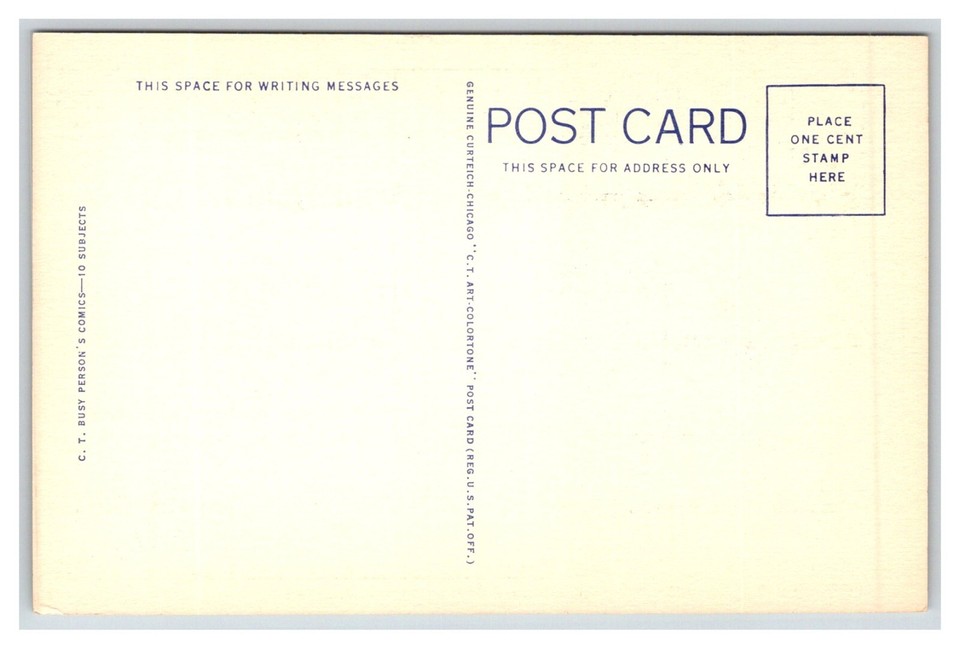 Busy Persons Correspondence Card ~ Risque Date night flapper style rich ...