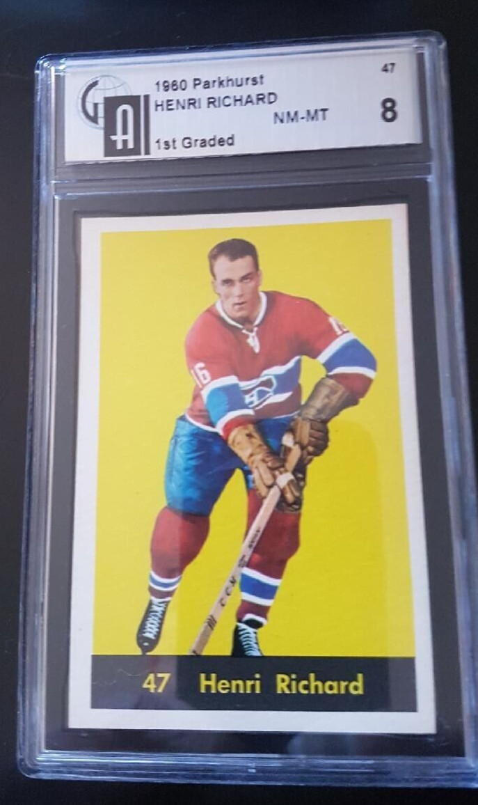 Maurice and Henri Richard Hockey Cards
