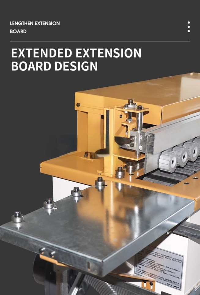 HC-1950 Automatic Edge Banding Machine with Imitation Round Arc ...