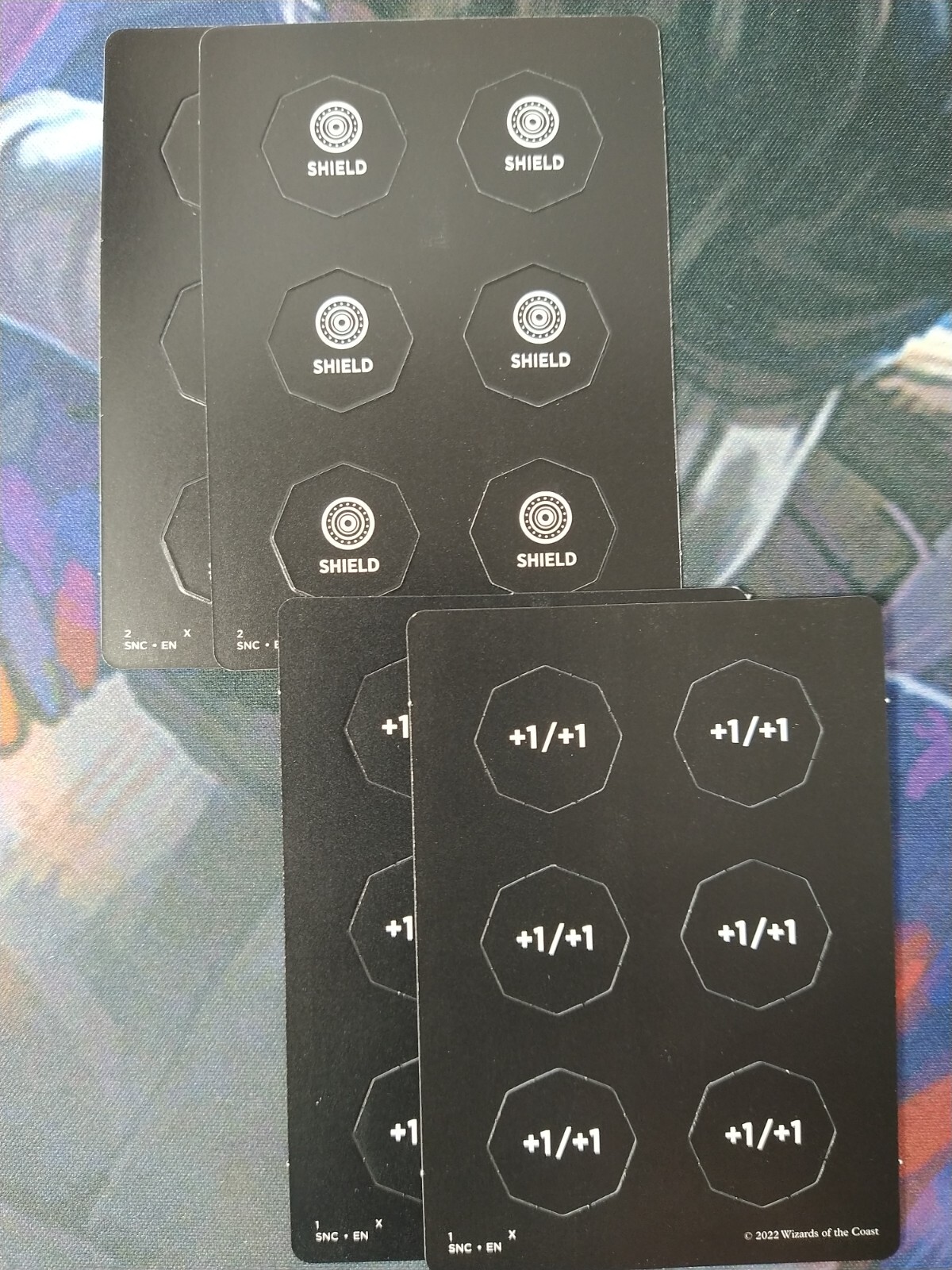 Shield / +1/+1 Counters Card Token x 4 | 7% Off 2+ | New Capenna | NM ...