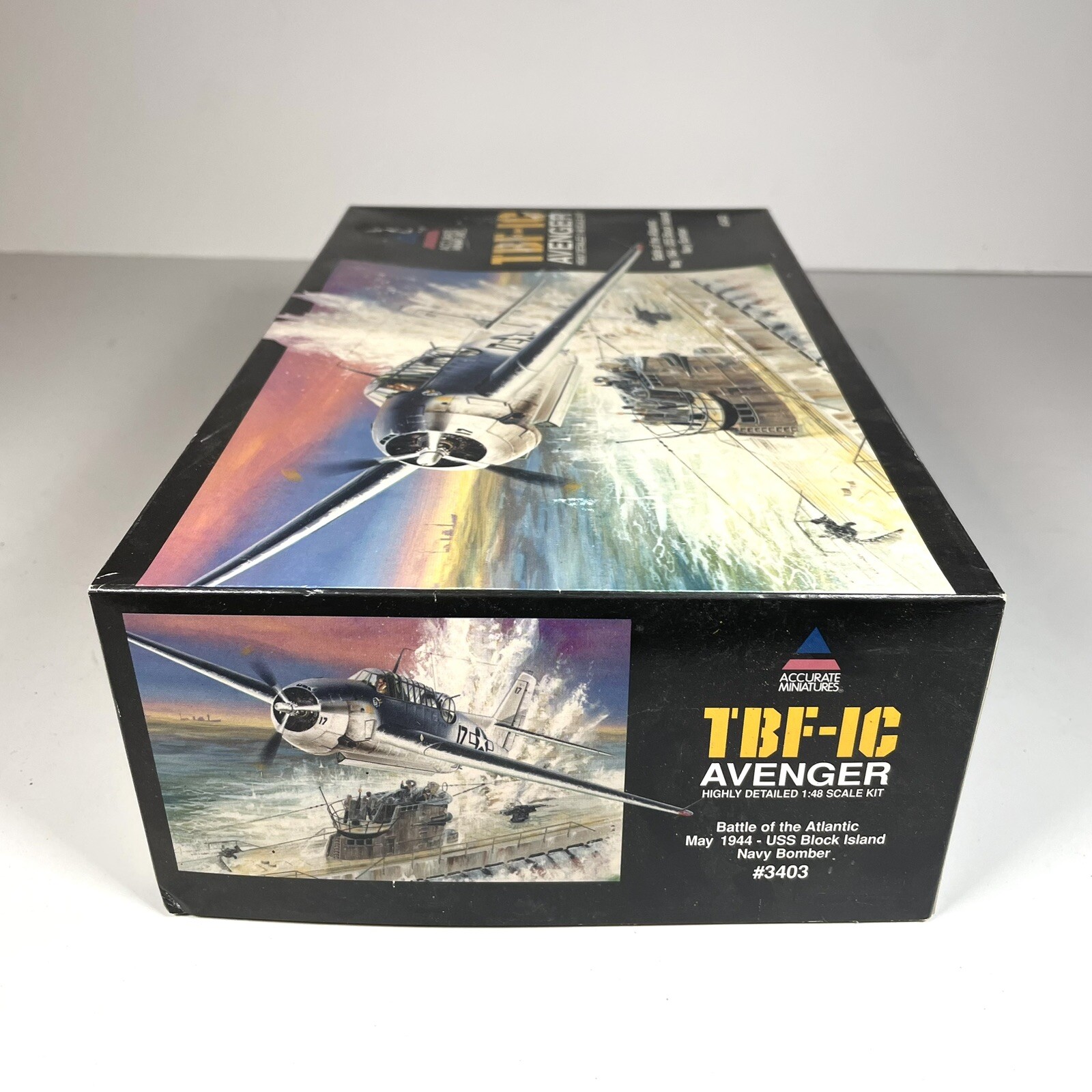 TBF-1C Avenger Model Kit Accurate Miniatures 1:48 Scale Navy Bomber ...