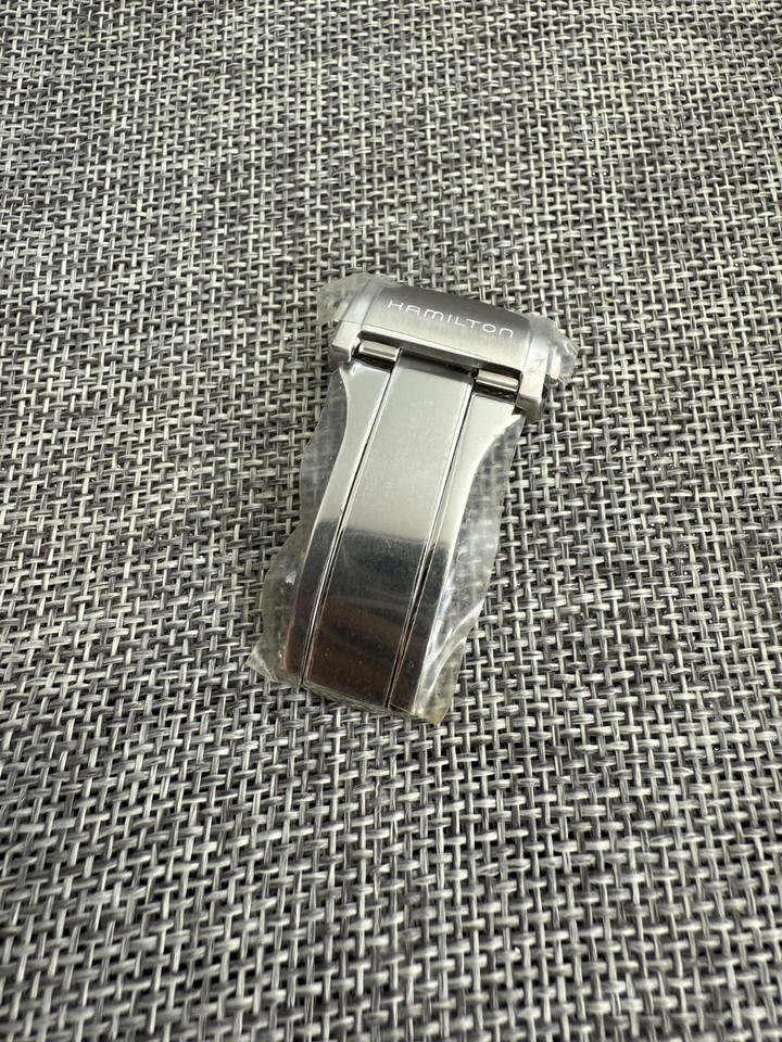 Original Hamilton deployant 18mm 20mm Stainless Steel Clasp Buckle | eBay