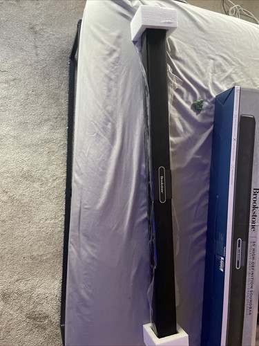 Brookstone 35" High Definition Soundbar Wireless Deep Bass Stereo ...