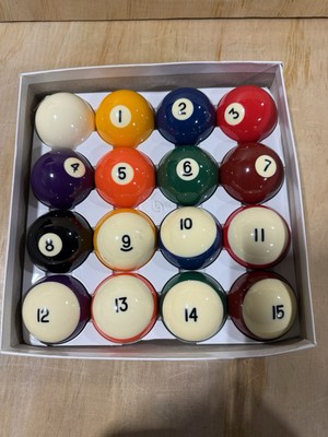 Genuine Belgian Aramith Crown Standard Pool/Billiard Ball Set (Phenolic ...