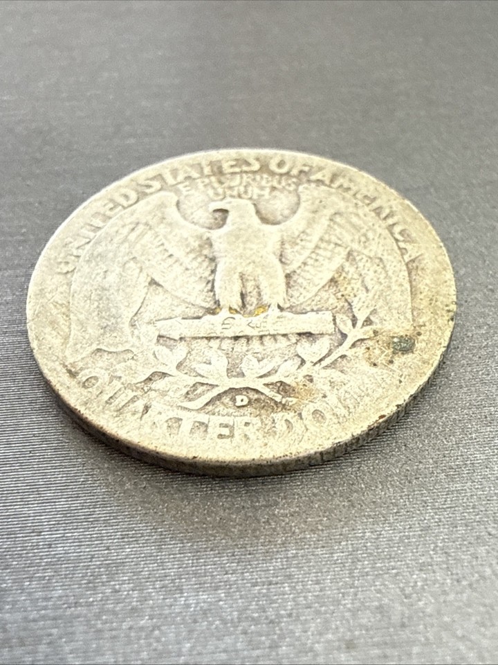 1940 D Washington Quarter 25c 90% Silver | eBay